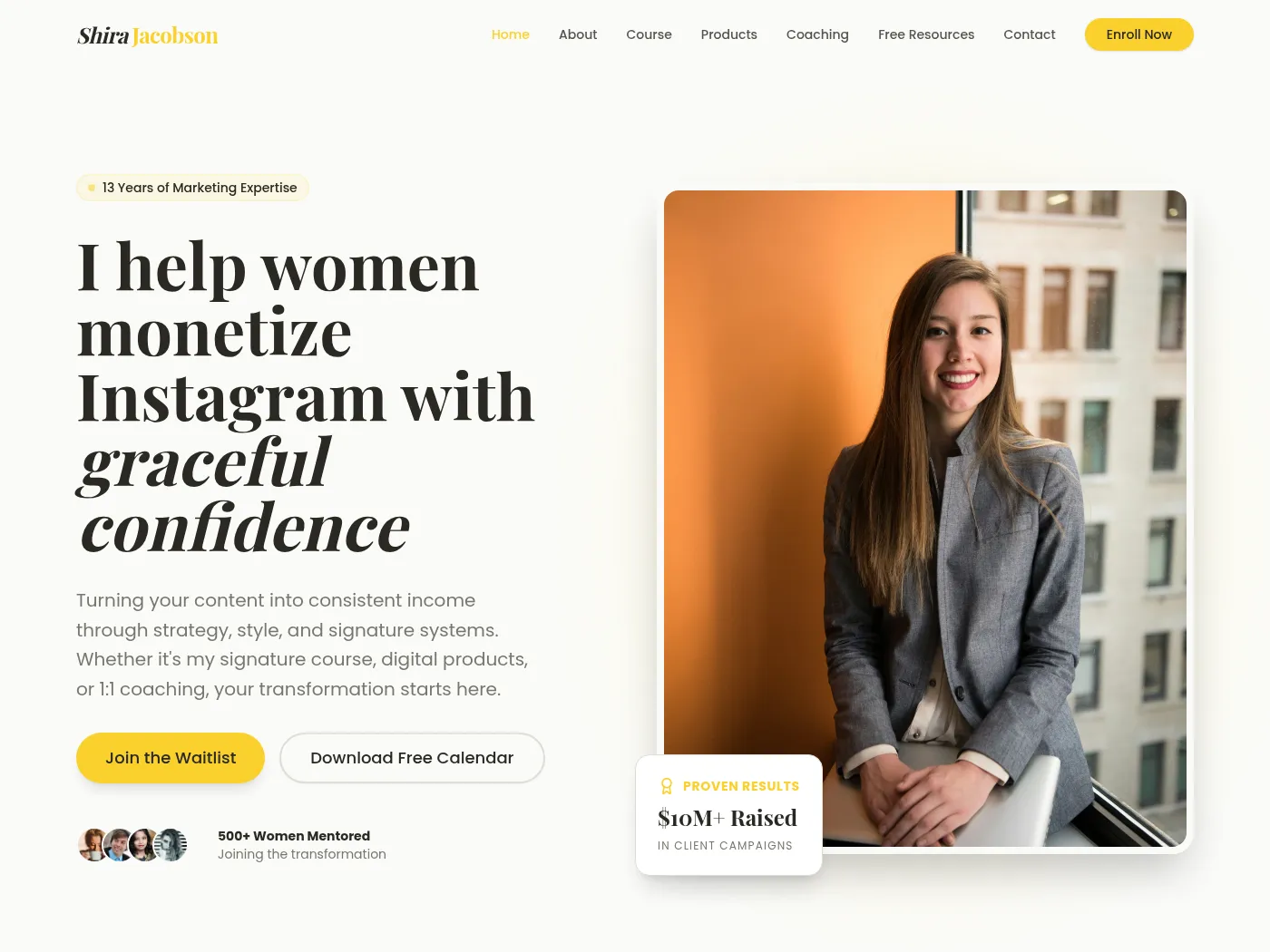 Shira Show Website