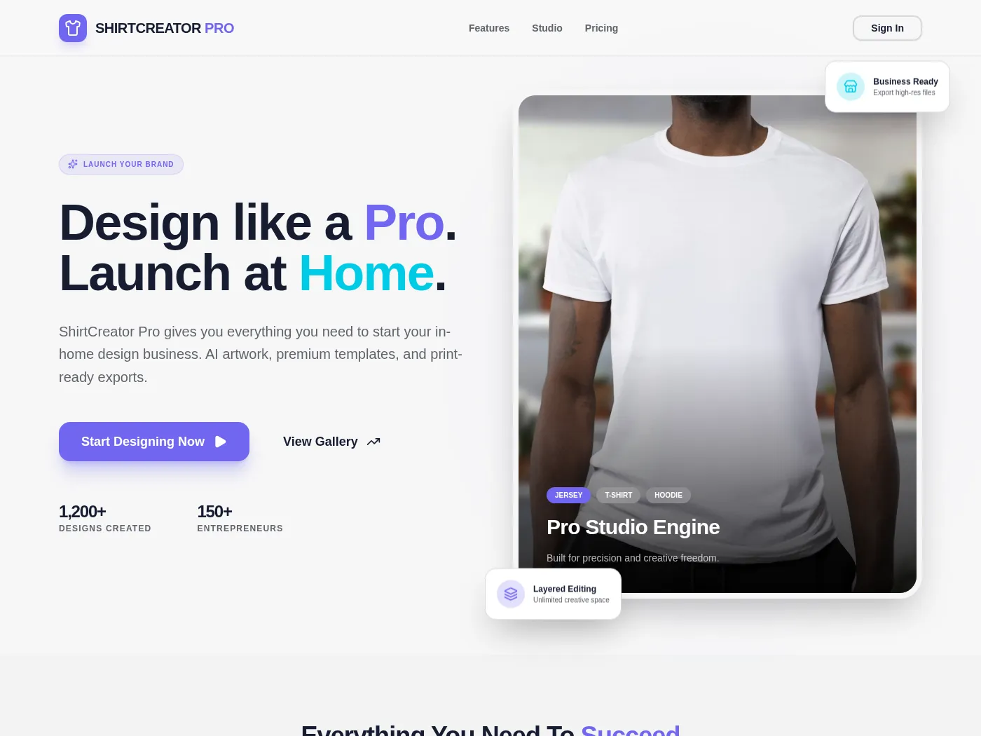 ShirtCreator Pro