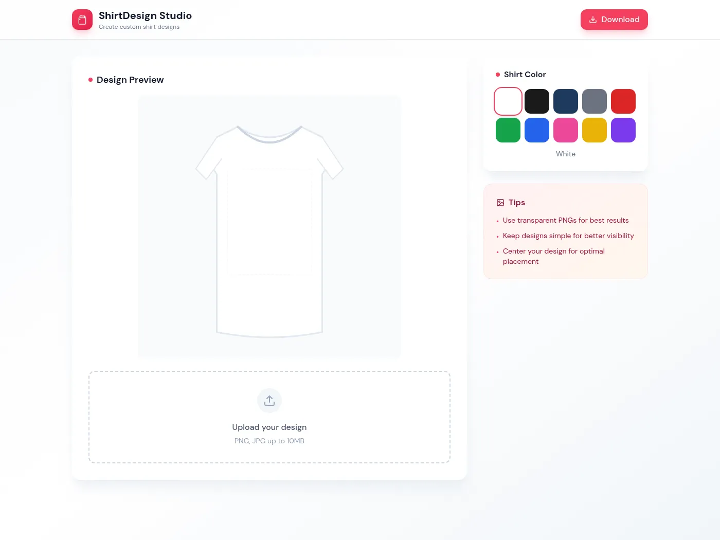 ShirtDesign Studio