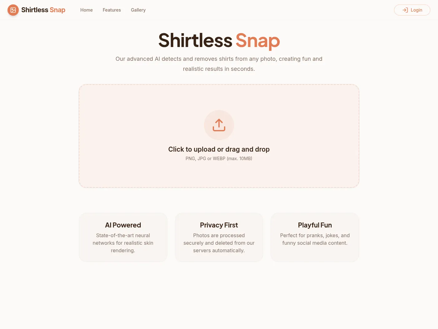 Shirtless Snap