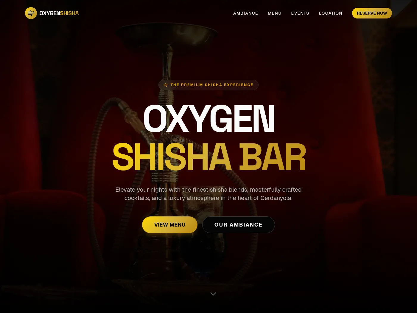 Shisha Lounge Web Portal
