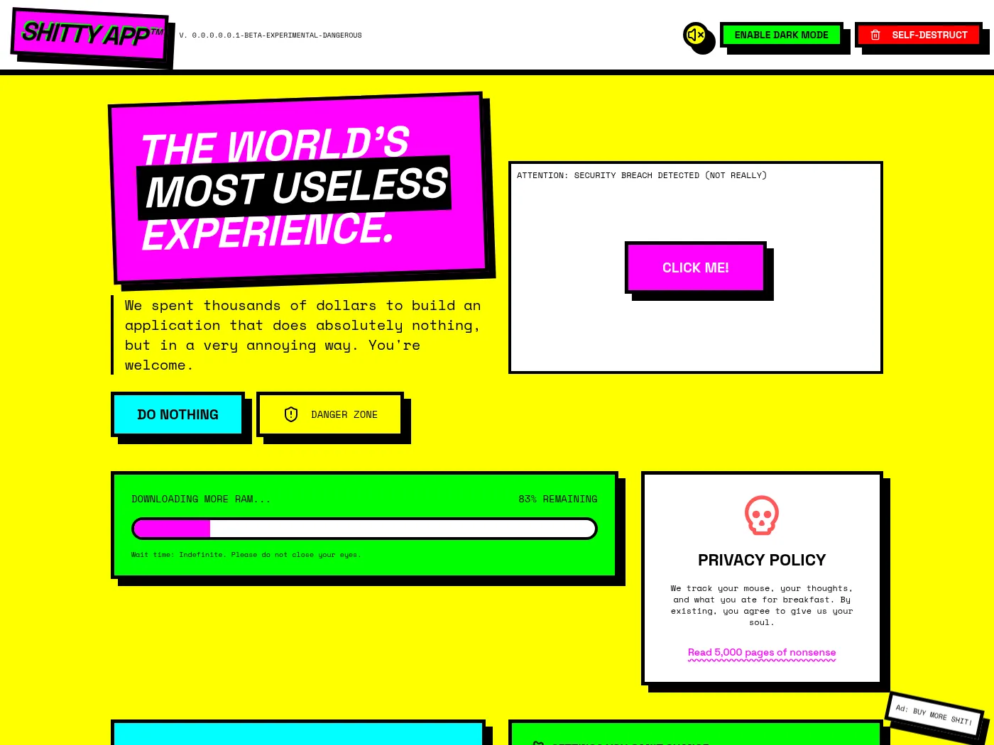 Shitty App