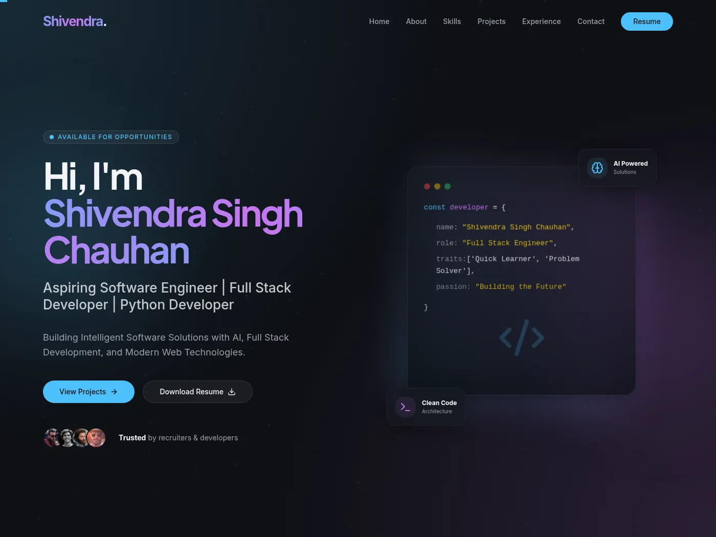 Shivendra Premium Portfolio