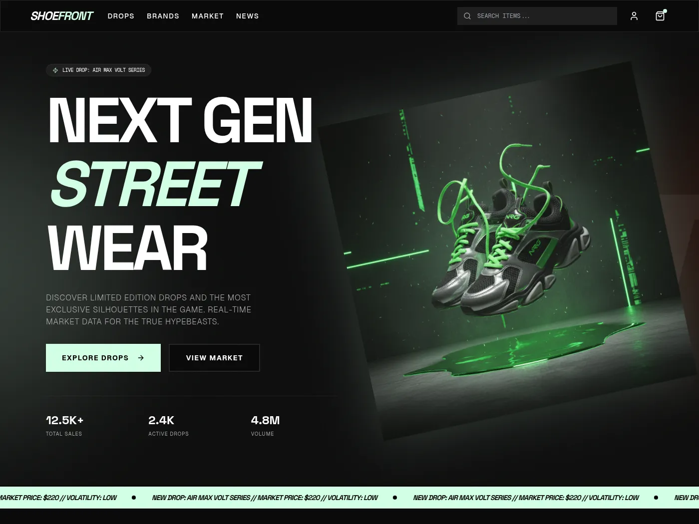 Shoe Storefront