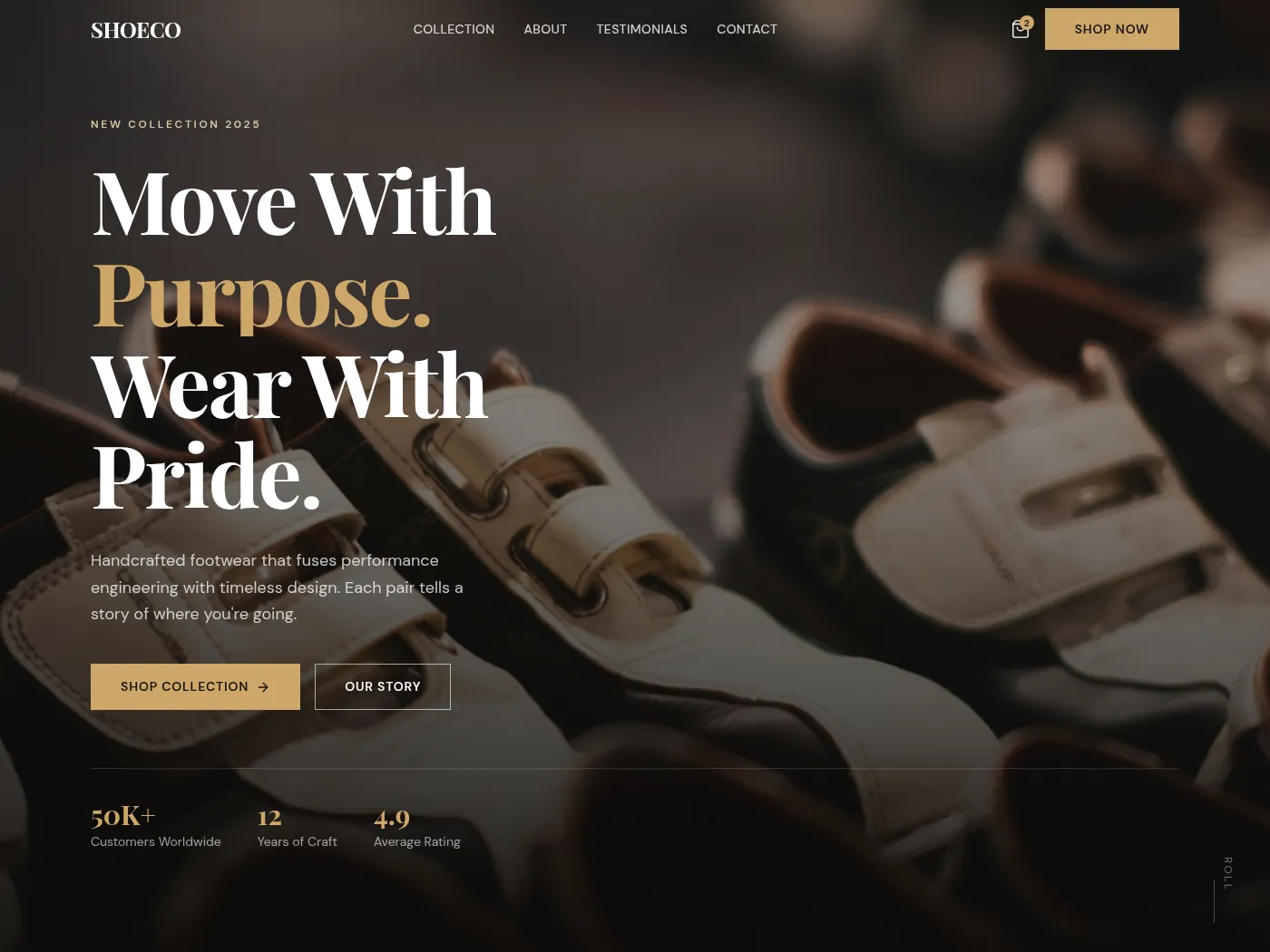 ShoeCo Website Prototype