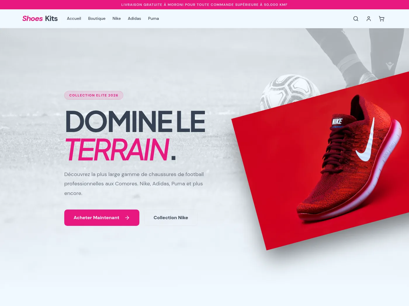 ShoesKits E-Commerce