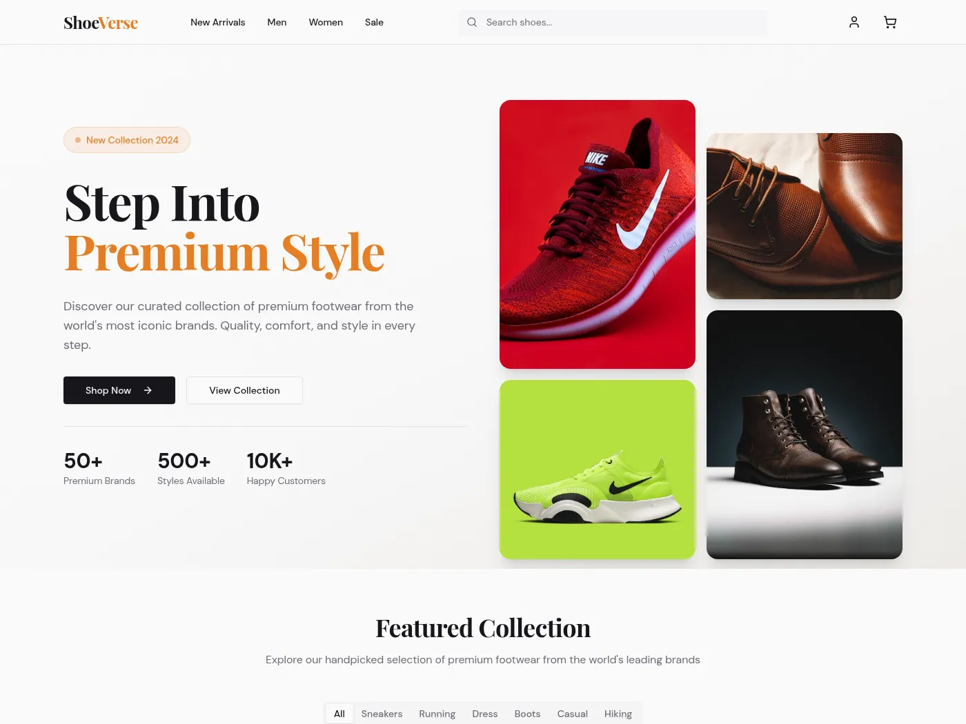 ShoeVerse E-Commerce