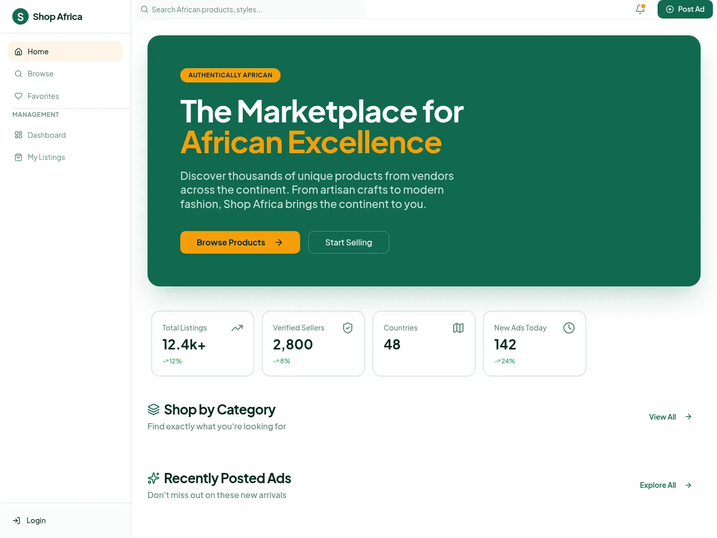 Shop Africa Marketplace