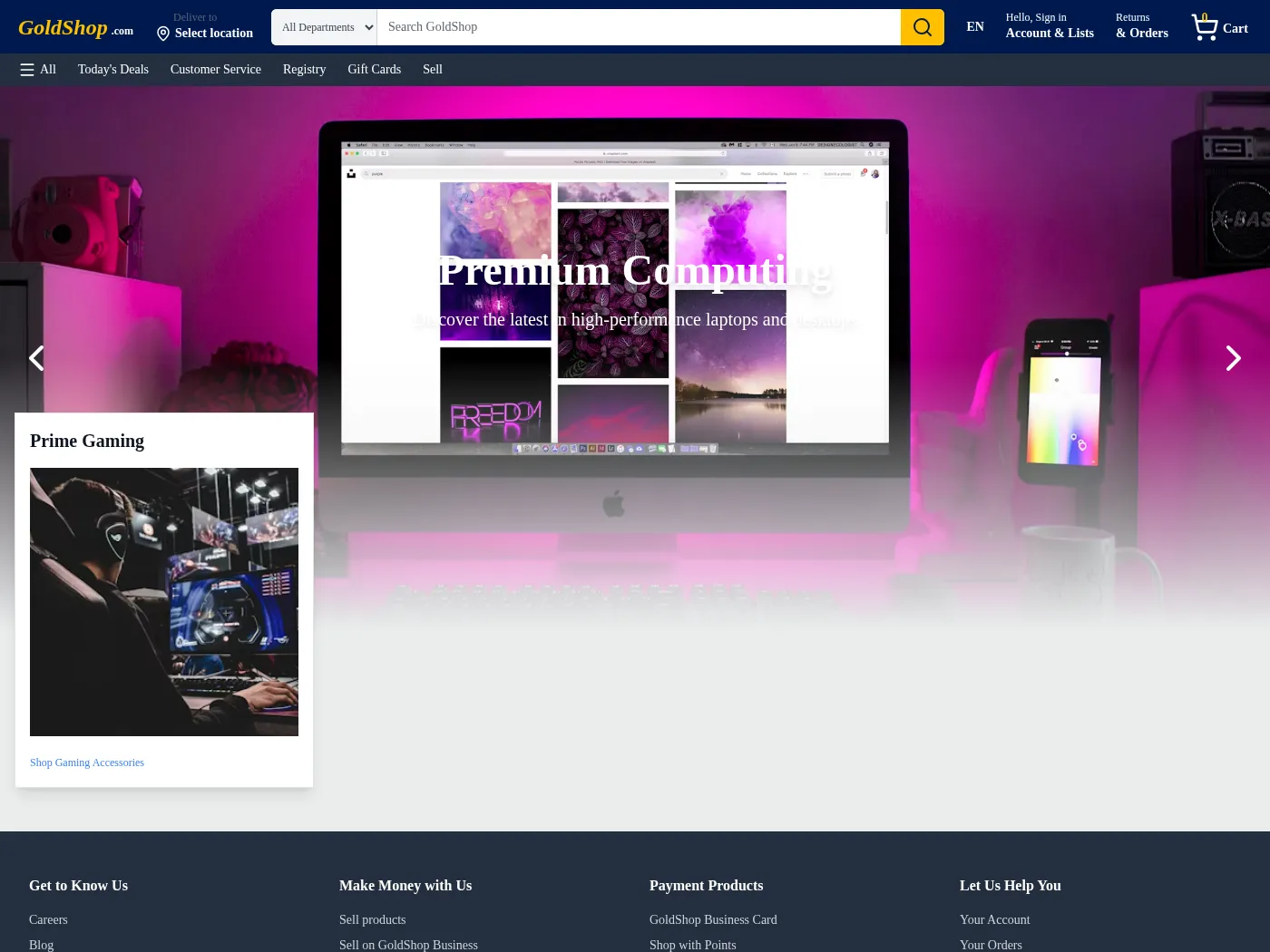 MyShop Online Store