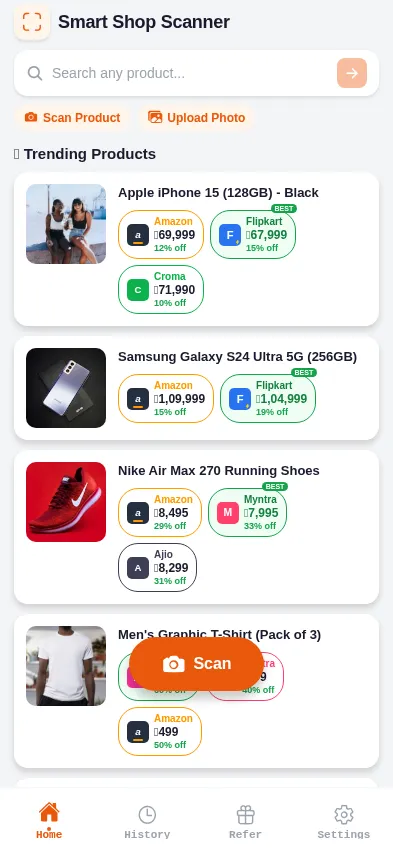 Smart Shop Scanner