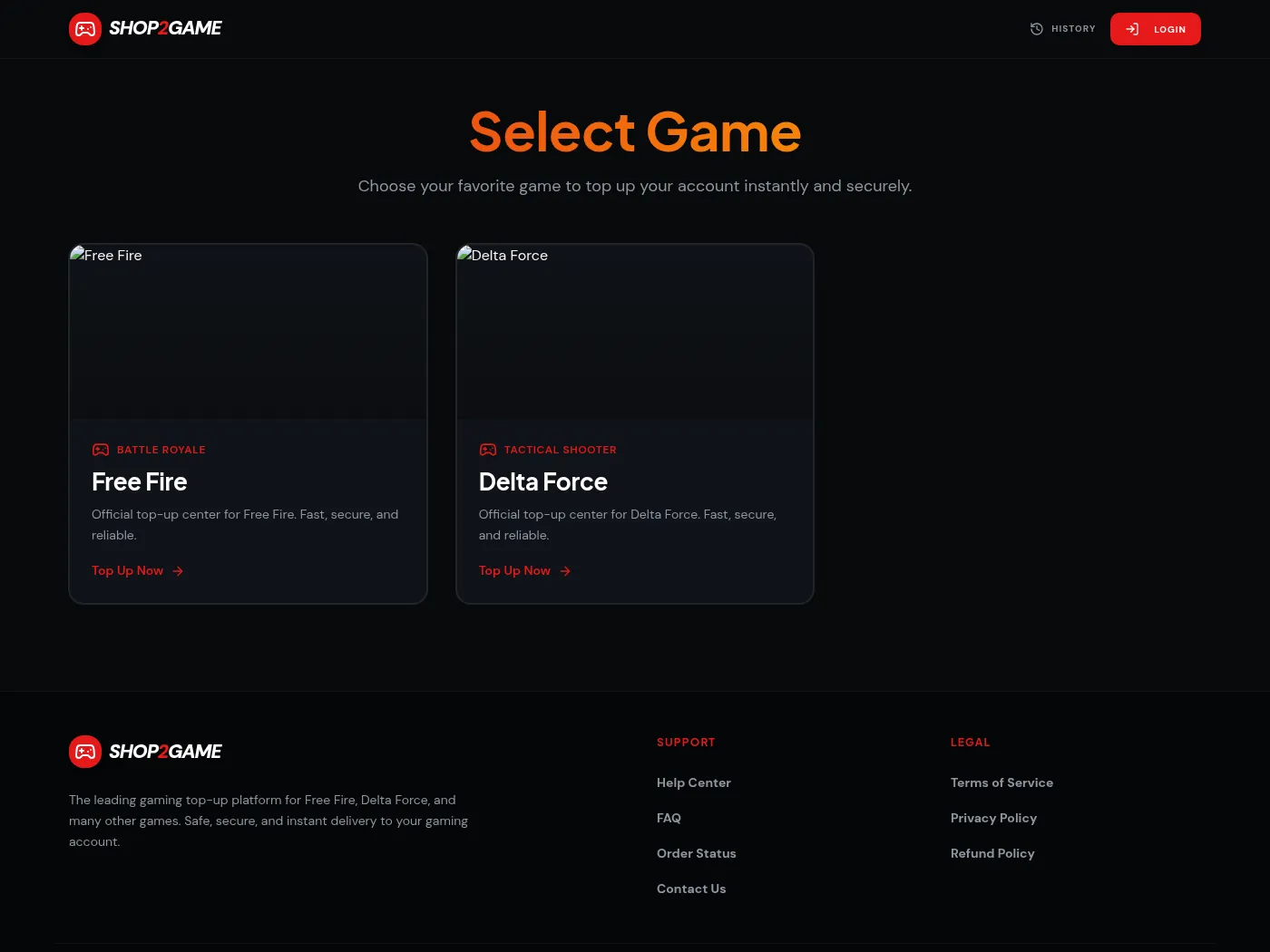 Shop2Game Clone