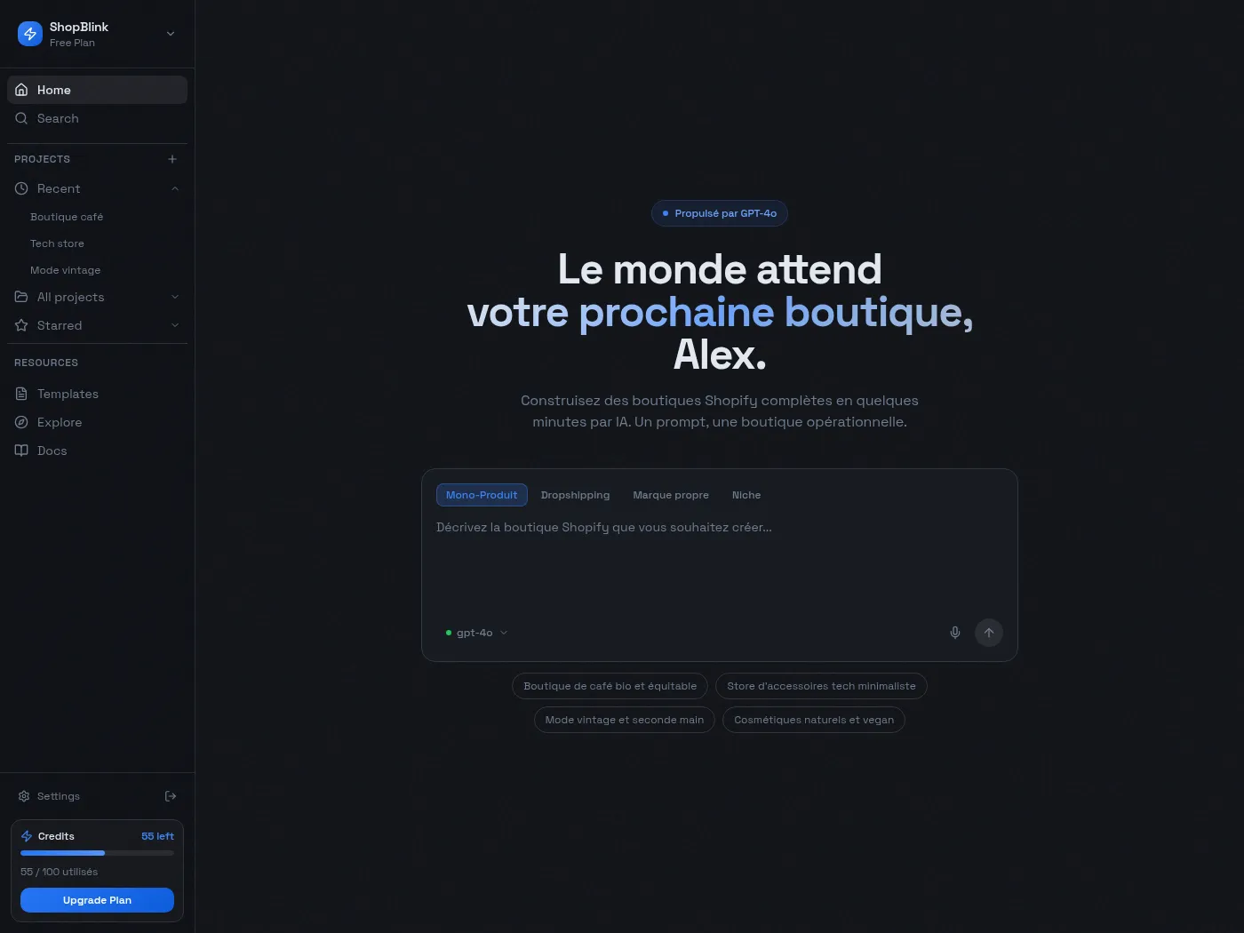 ShopBlink Generator