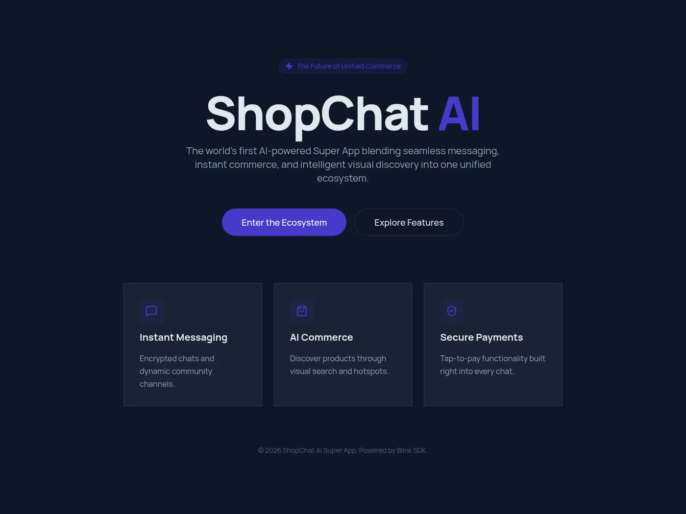ShopChat AI Super App