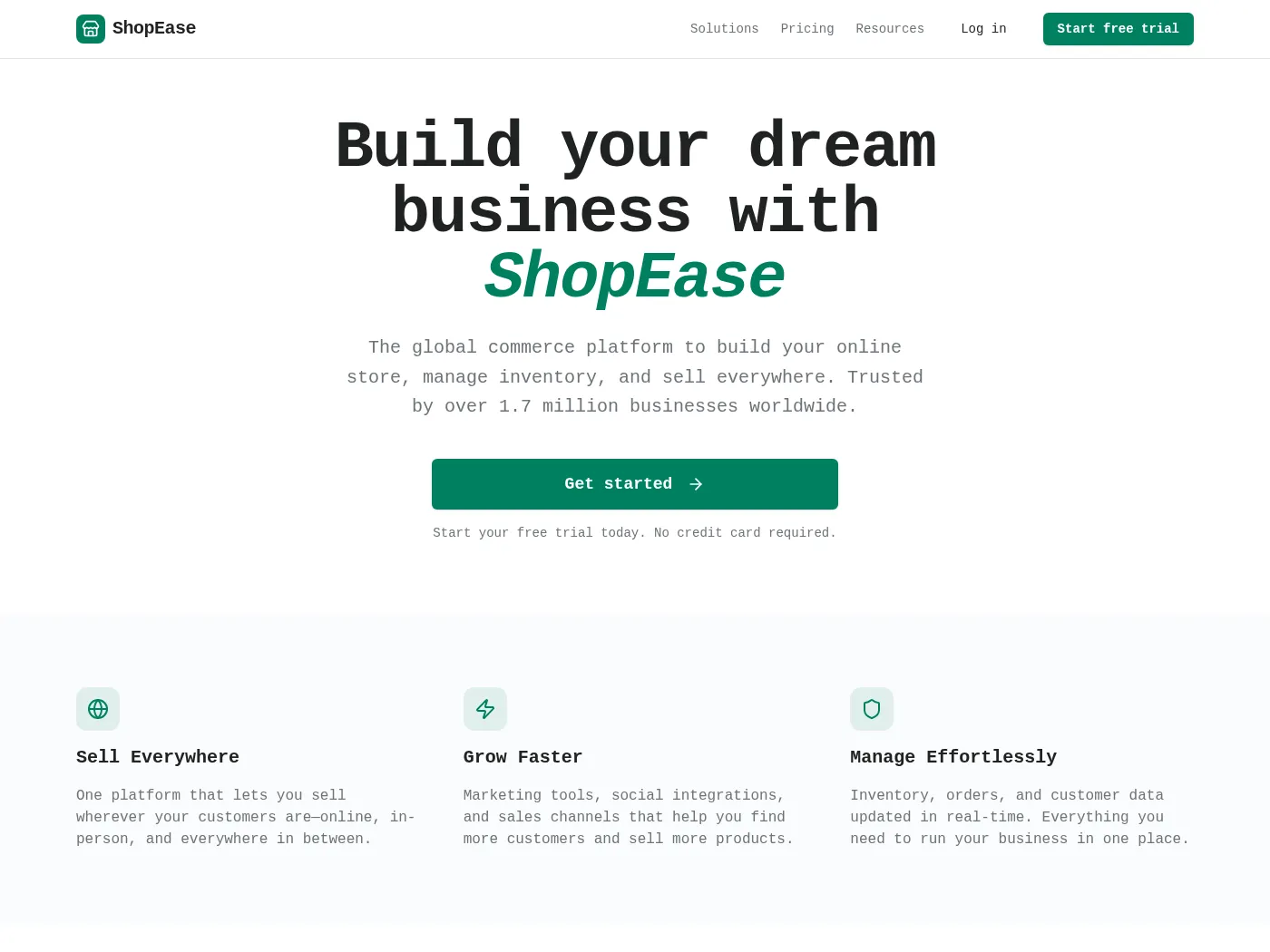 ShopEase Clone