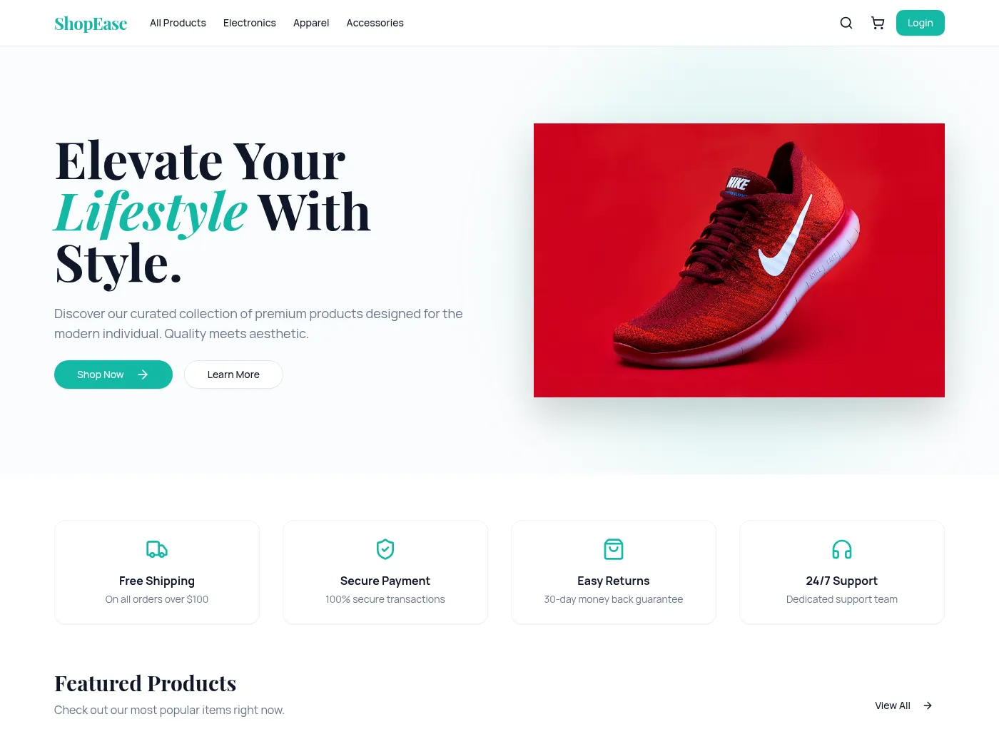 ShopEase Online Store