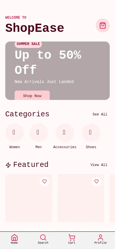 ShopEase Mobile