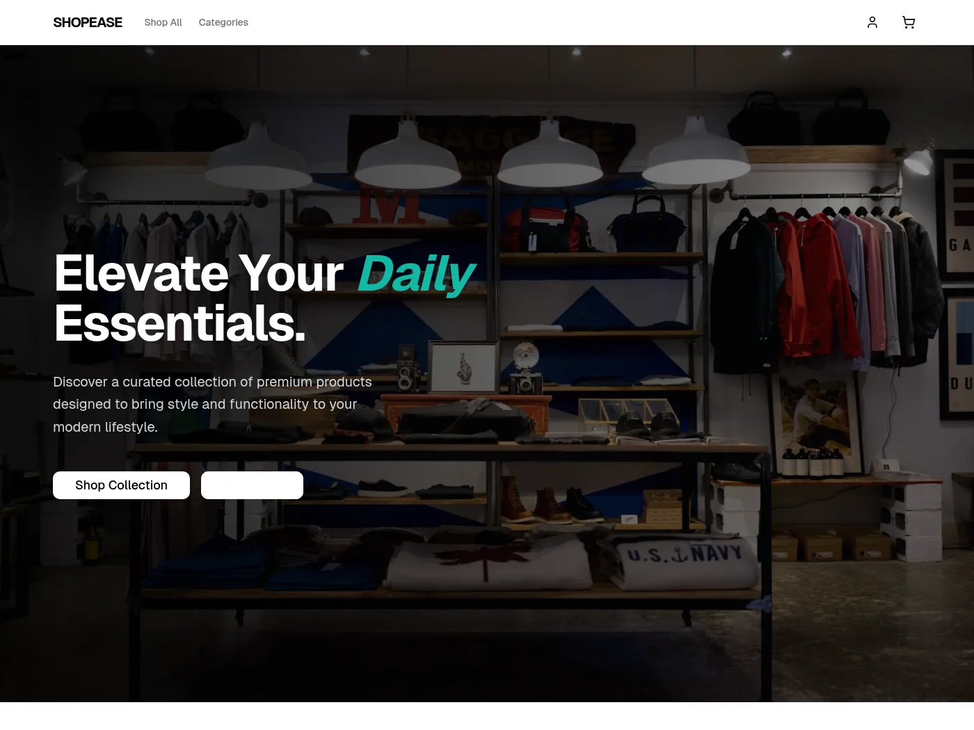 ShopEase Webstore