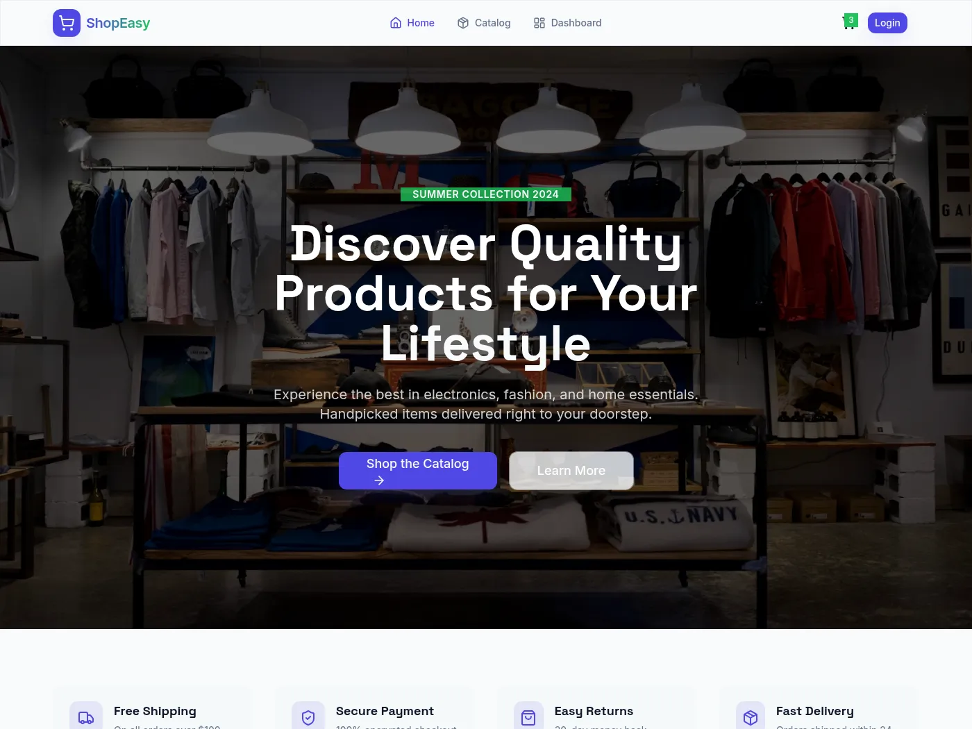ShopEasy Platform