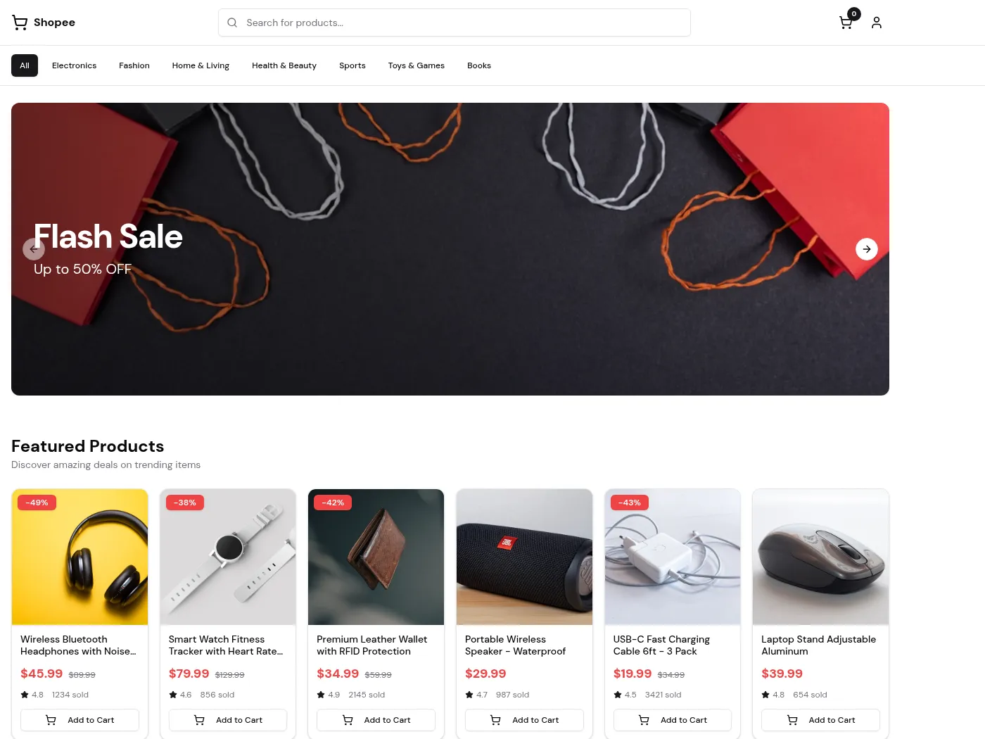 Shopee Clone