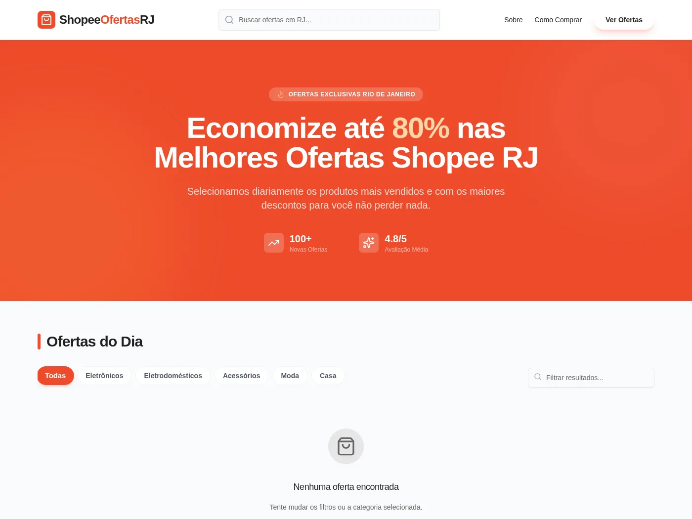 Shopee Offers RJ Clone