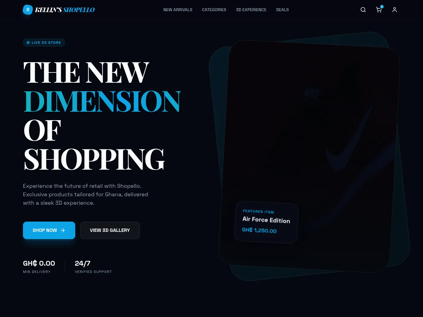 Shopello 3D Store
