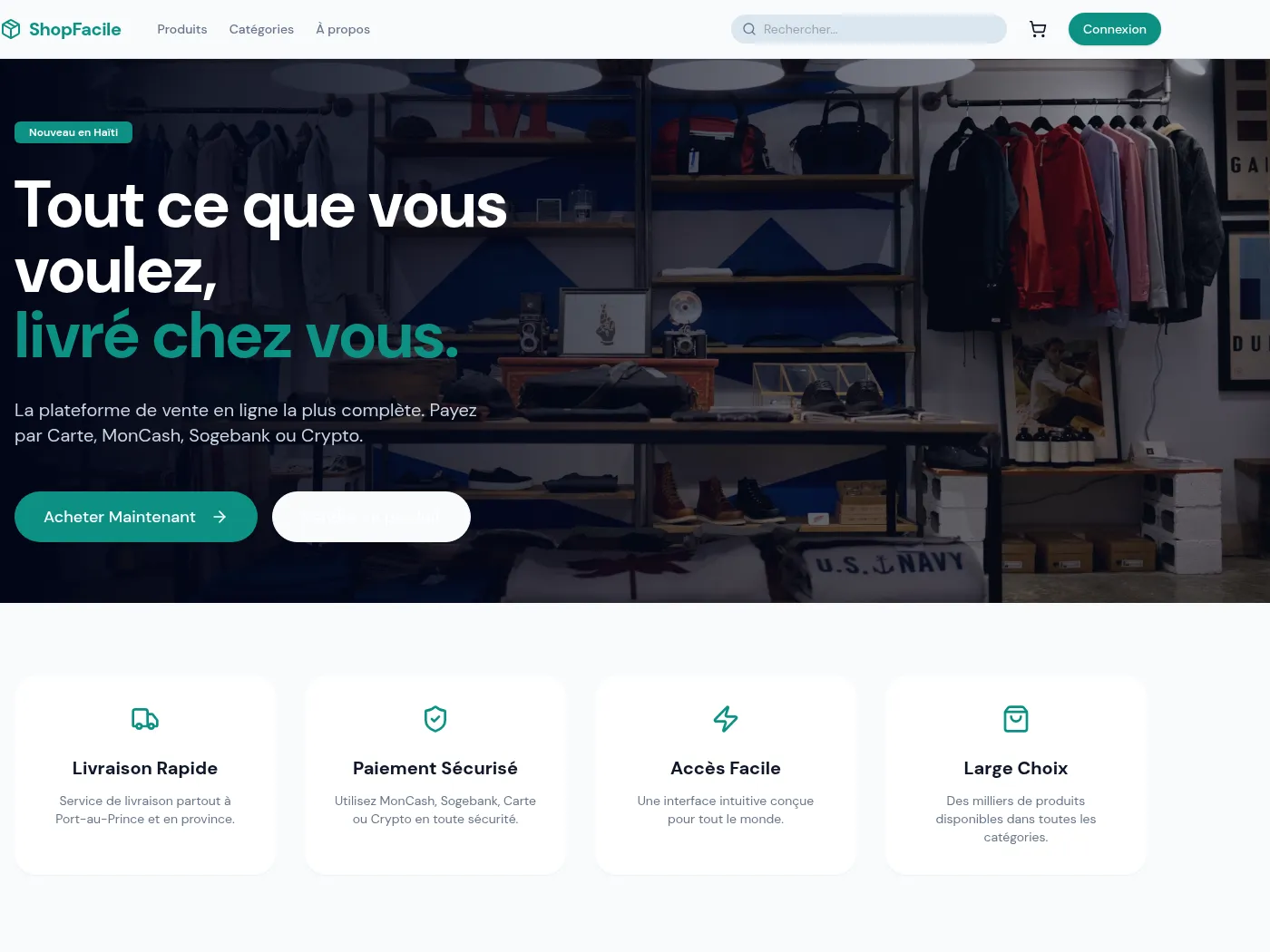ShopFacile Marketplace