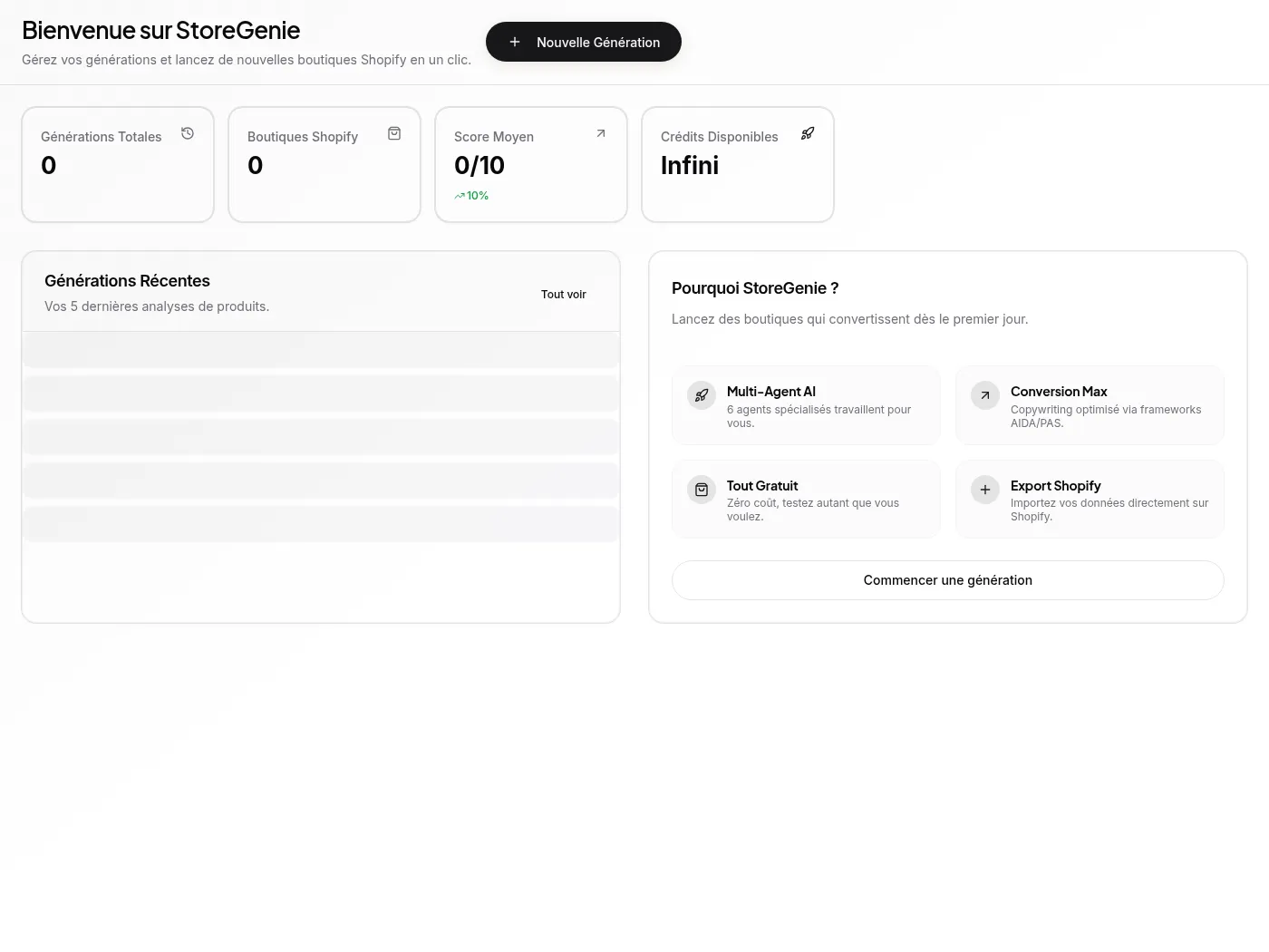 Shopify Store Genie