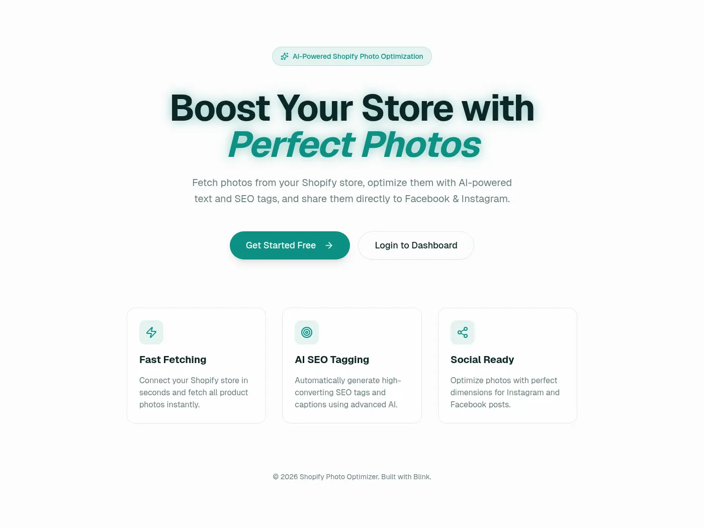 Shopify Photo Optimizer