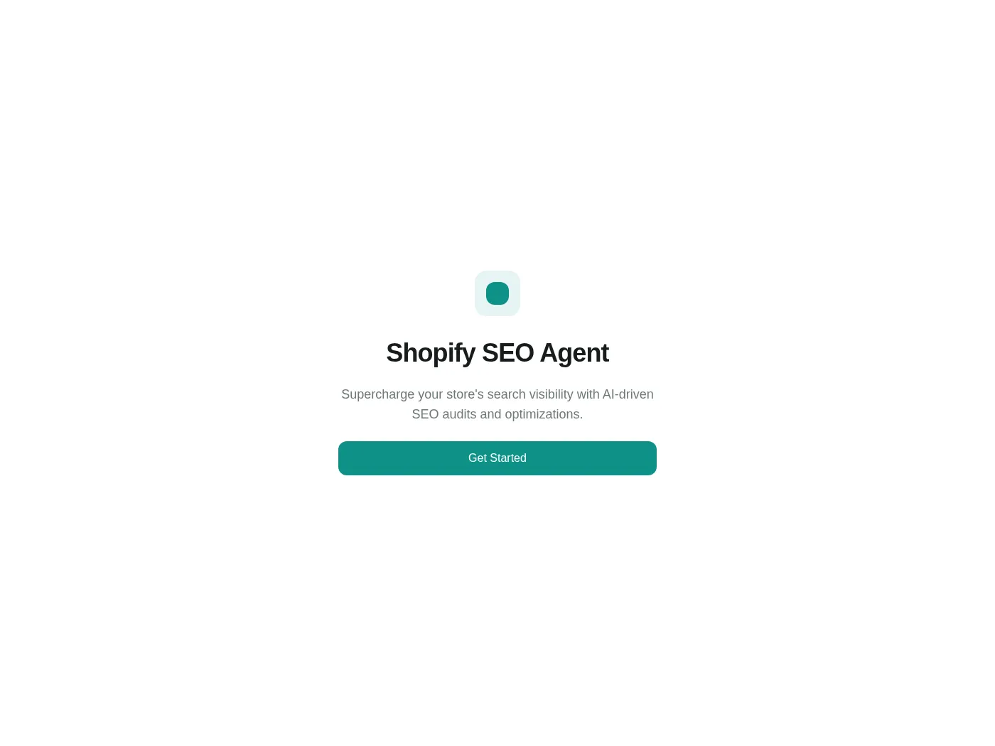 Shopify SEO Agent