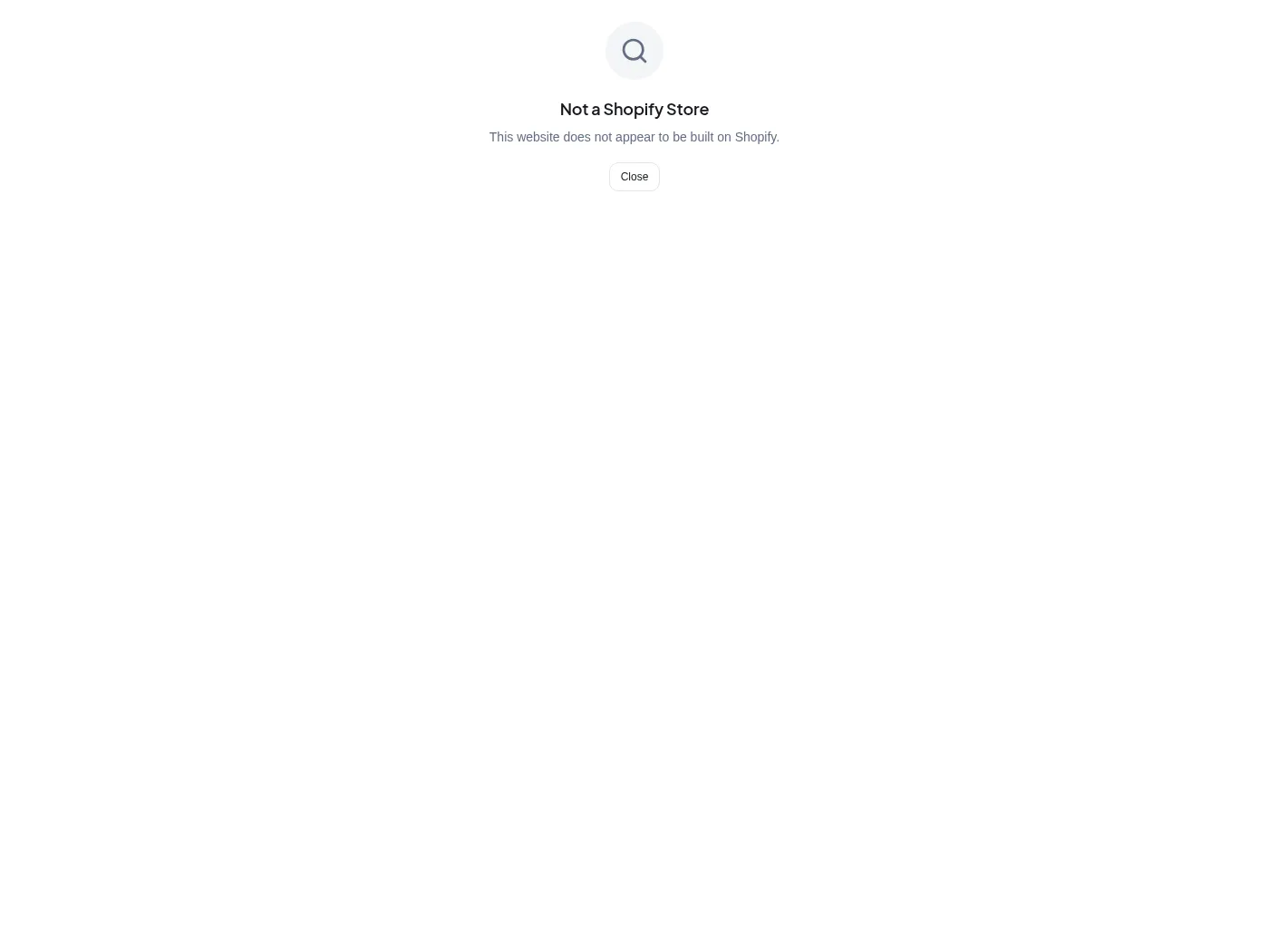 Shopify Store Detector