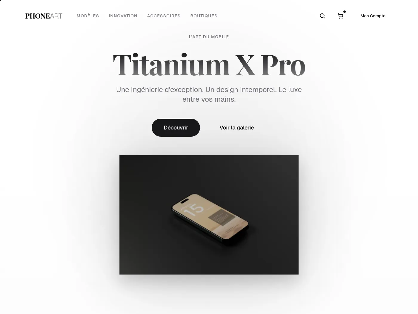 Shopify Visual Storefront