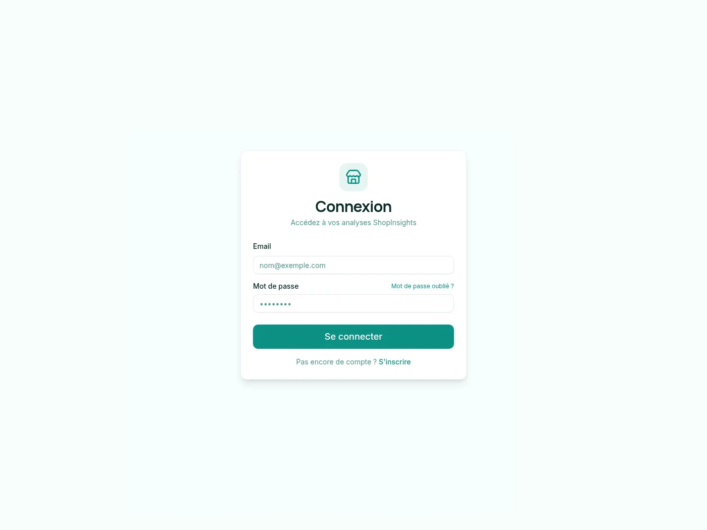 ShopInsights SaaS Analytics
