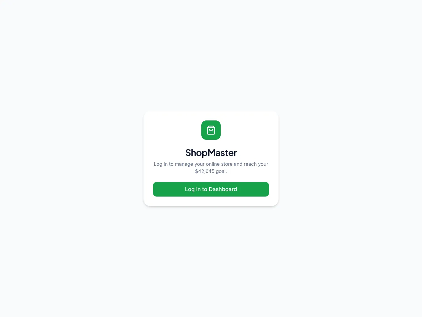 ShopMaster Website
