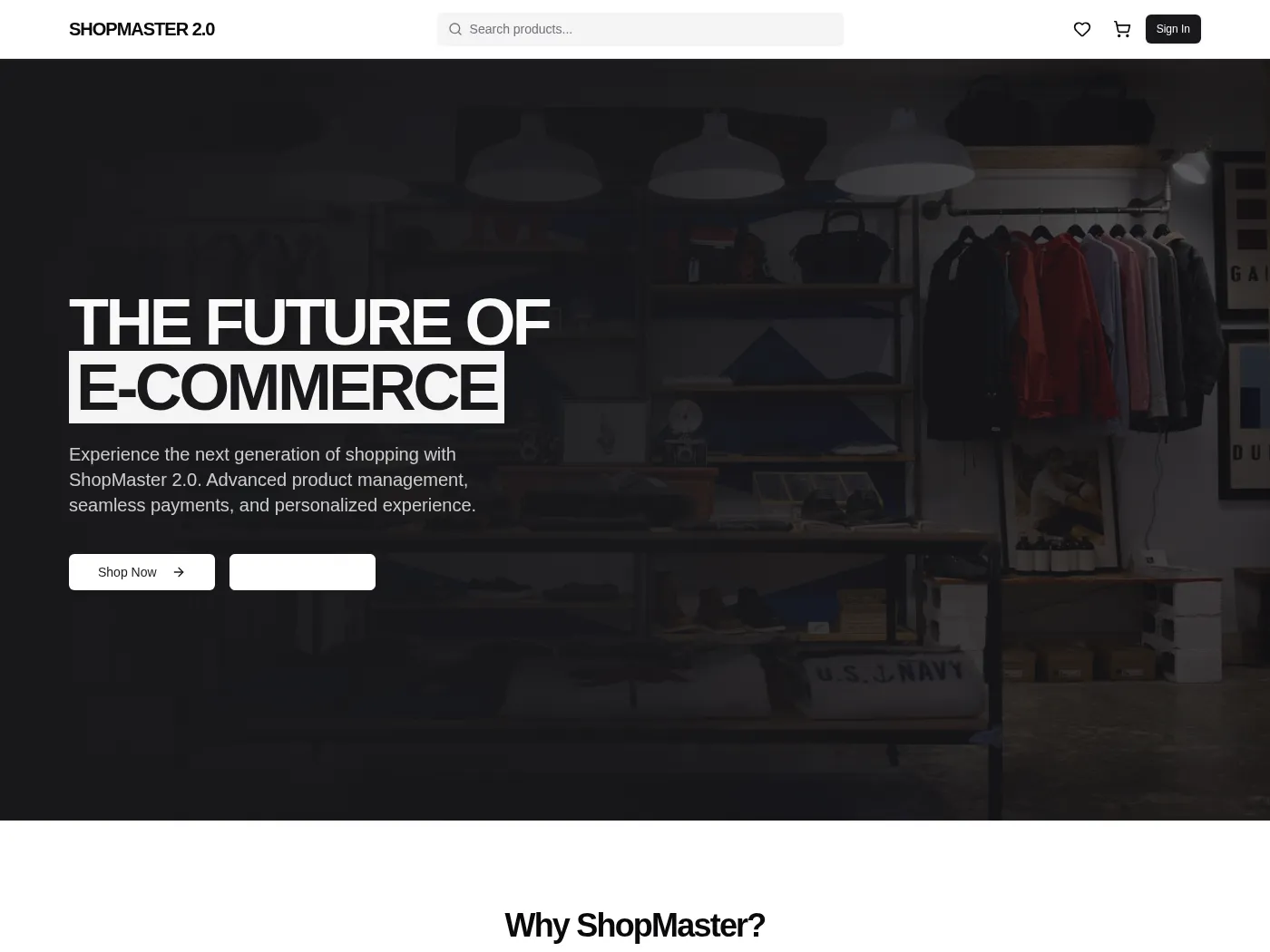 ShopMaster 2.0