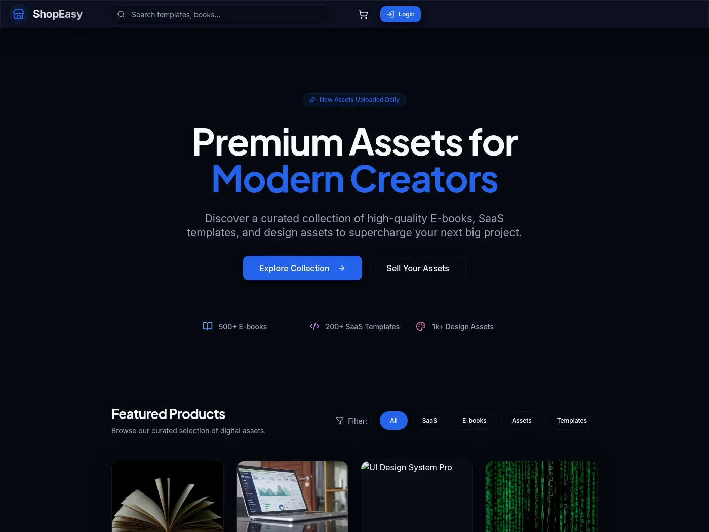 ShopEasy Website