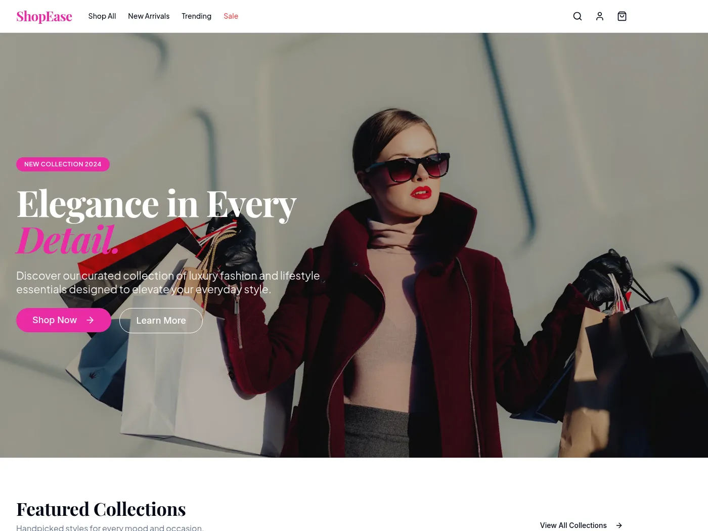ShopEase Web Store