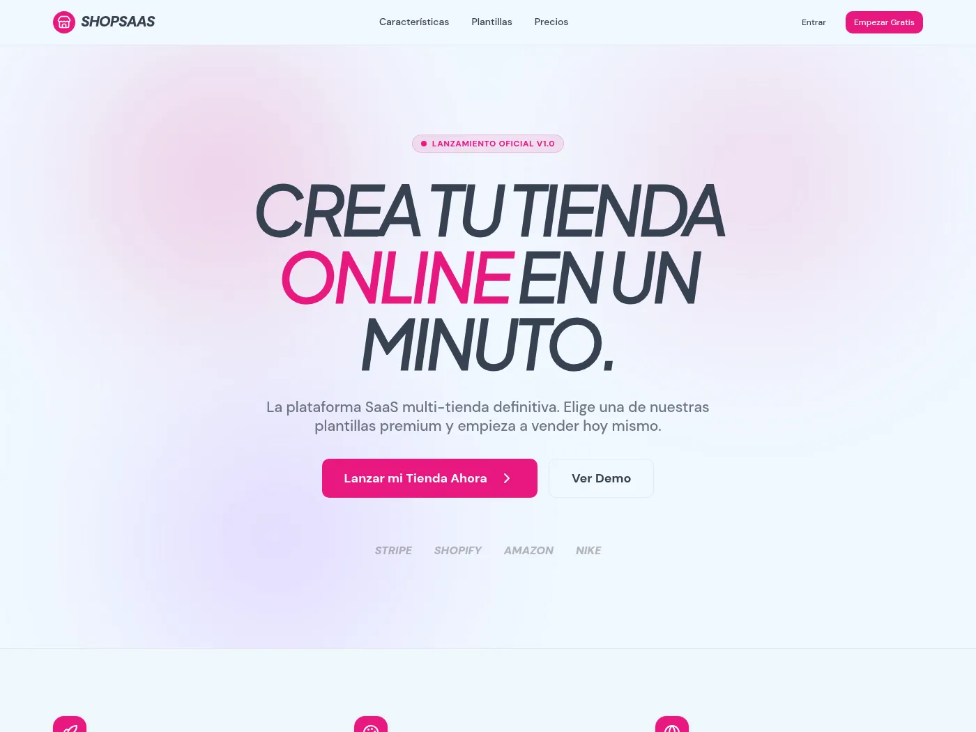 ShopSaaS Multi-Tienda