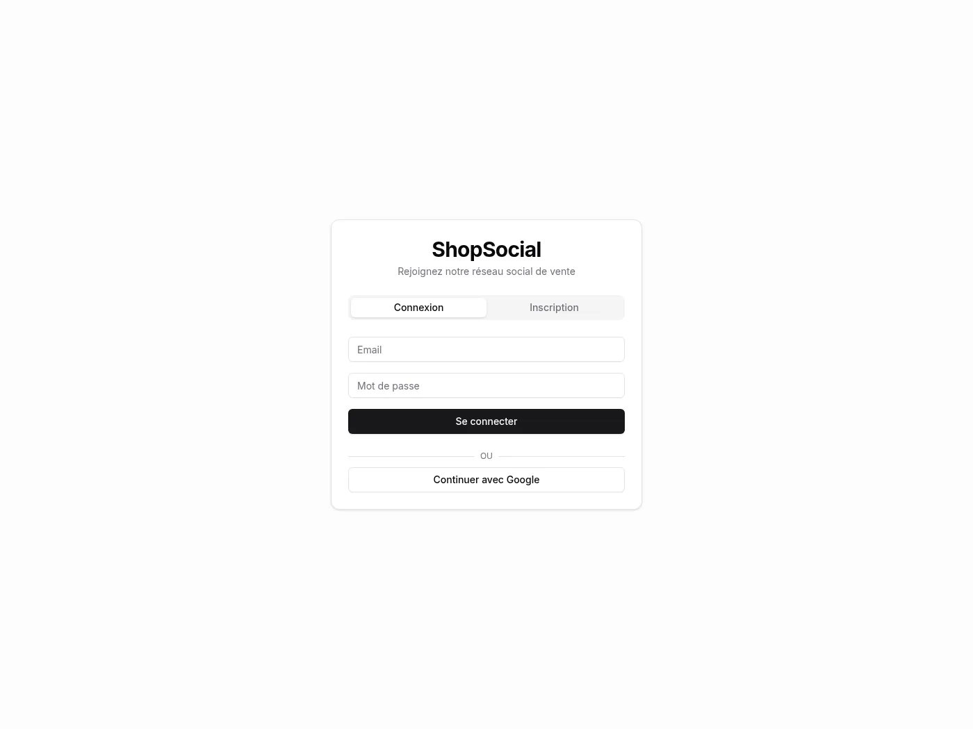 ShopSocial Network