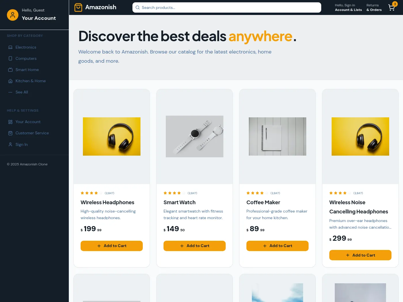 ShopSphere E-Commerce