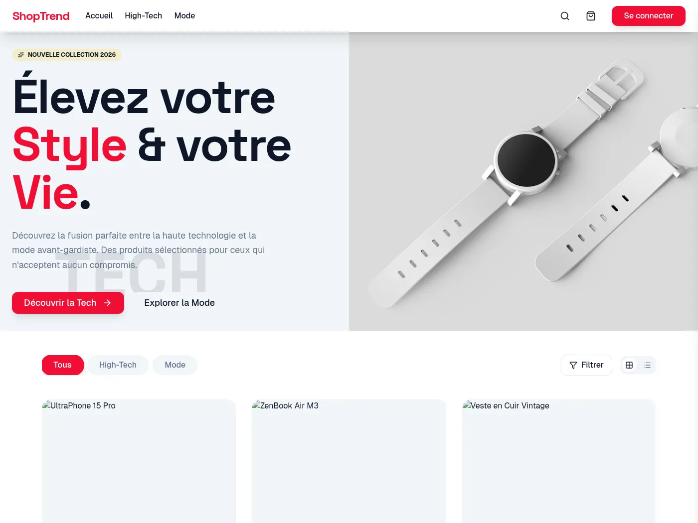 ShopTrend Marketplace