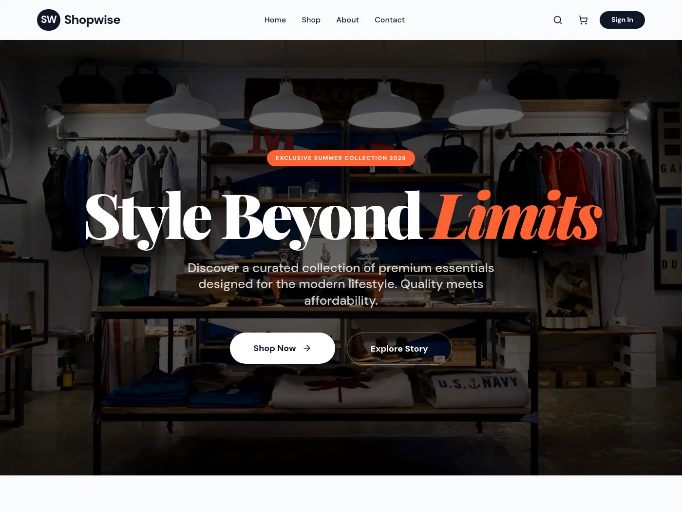 Shopwise E-Commerce Suite