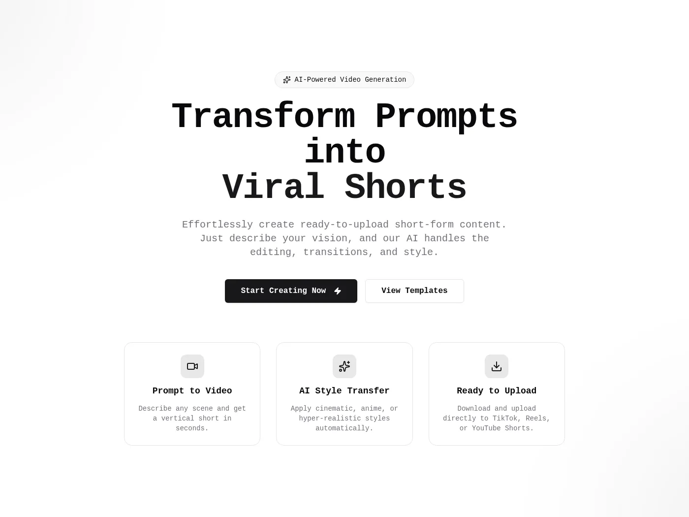 ShortForm EditGen