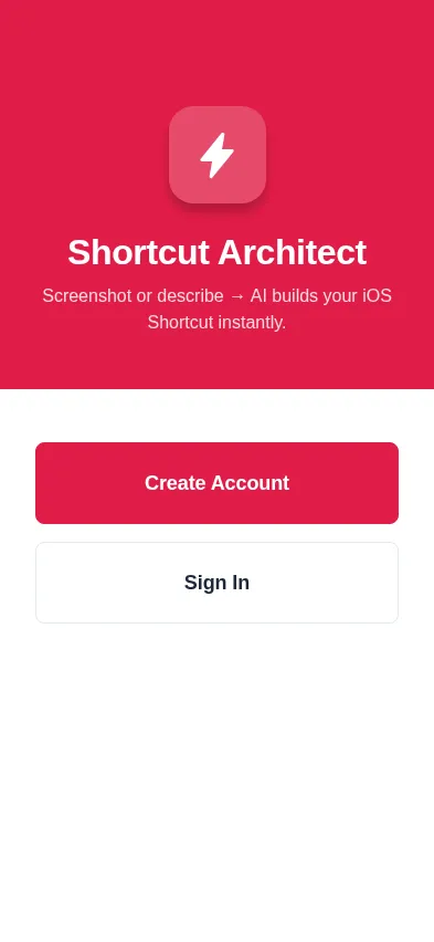 Shortcut Builder App