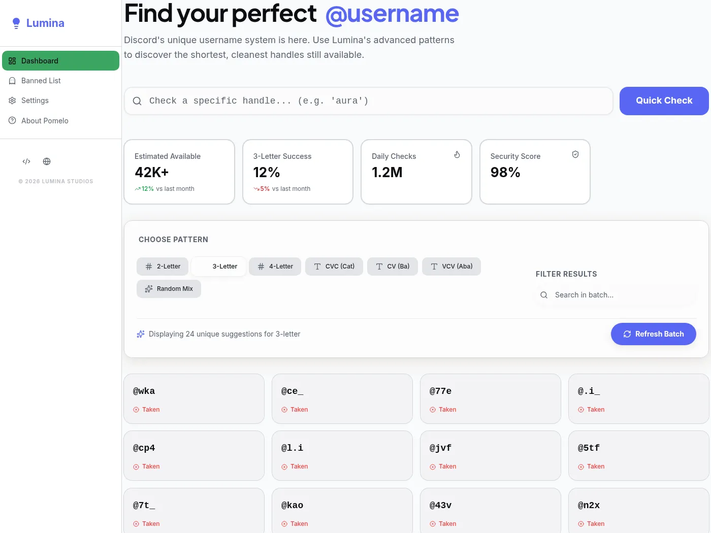 Shortest Discord Username Finder (Remix)