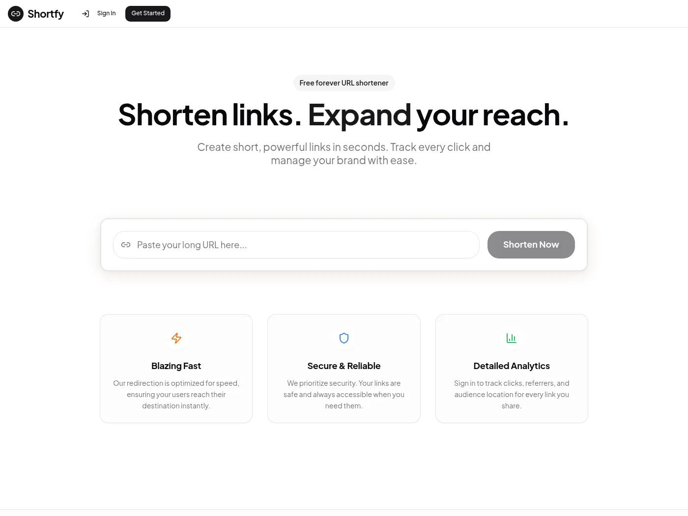 Shortfy Free Alternative