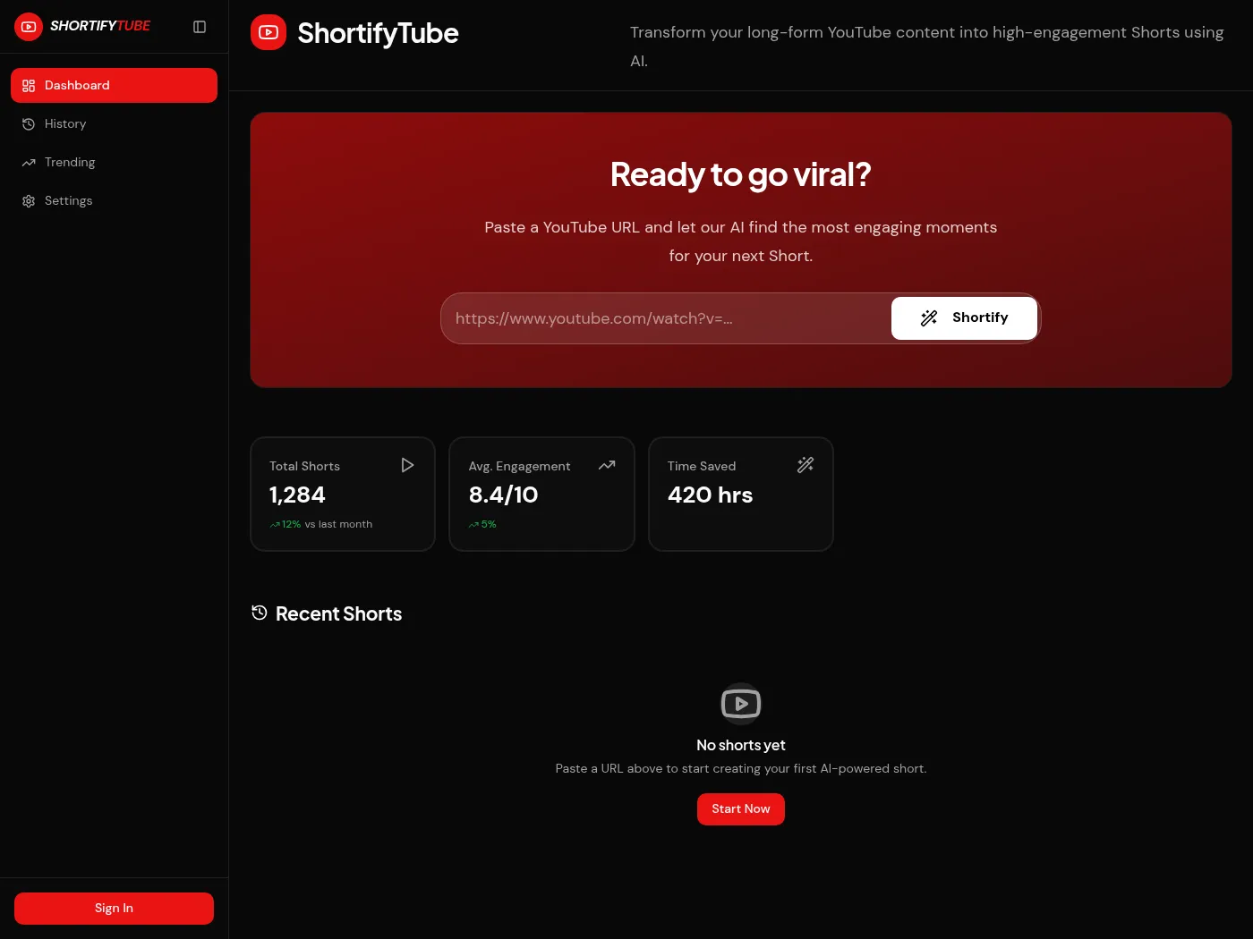 ShortifyTube