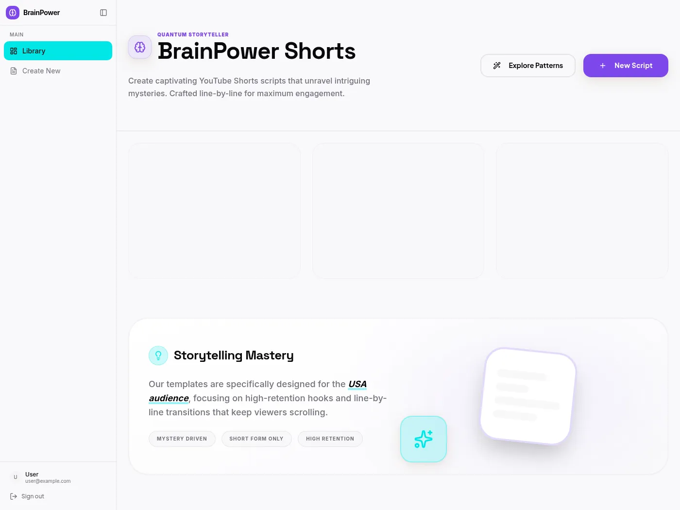 BrainPower Shorts Script