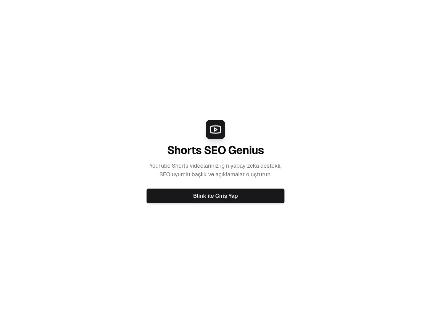 Shorts SEO Genius