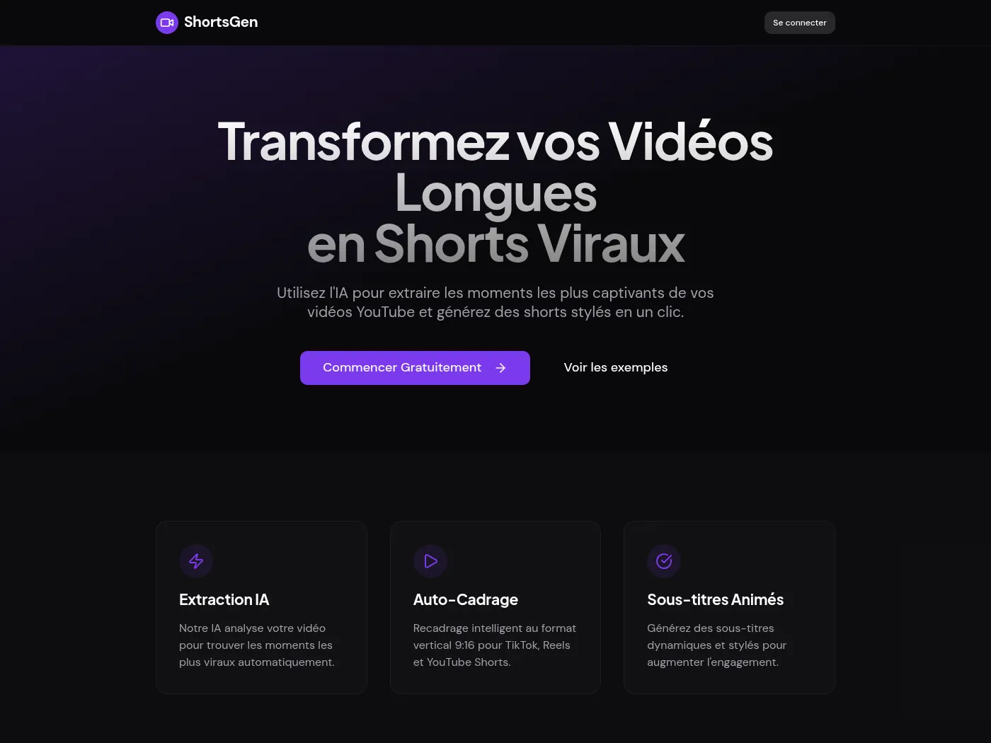 ShortsGen SaaS