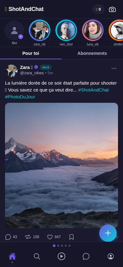 ShotAndChat